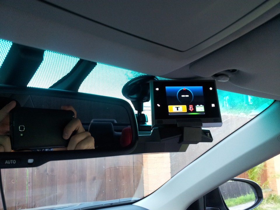 BlackVue DR400G-HD II + Cobra SLR 600 — Toyota Camry (XV50), 2,5 л ...