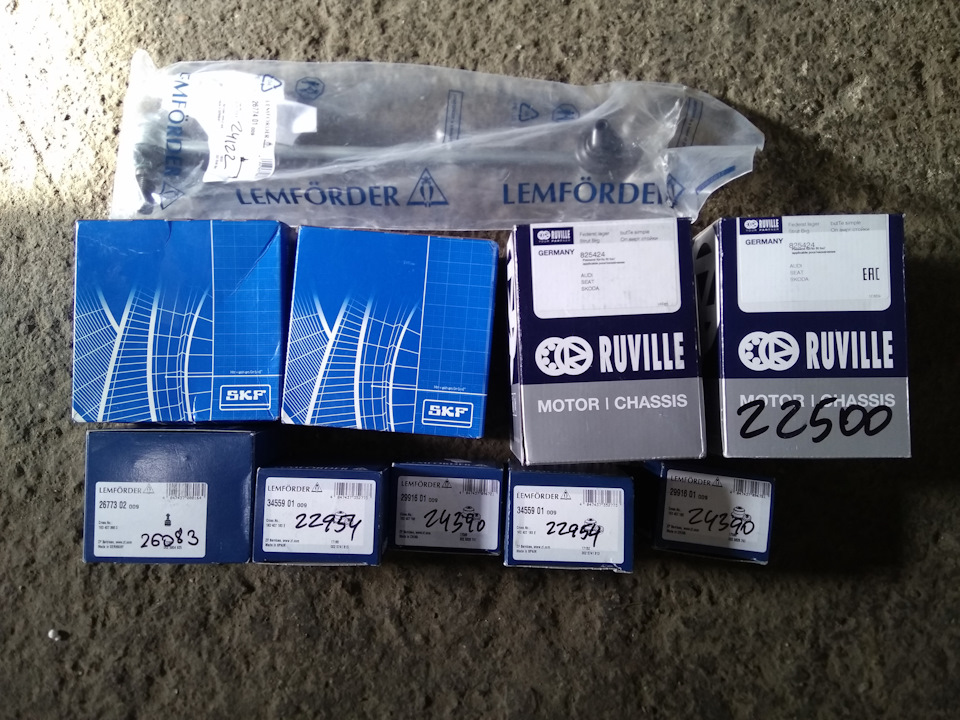 [241200 km] Заміна пружин та деталей підвіски — Volkswagen Caddy (3G ...