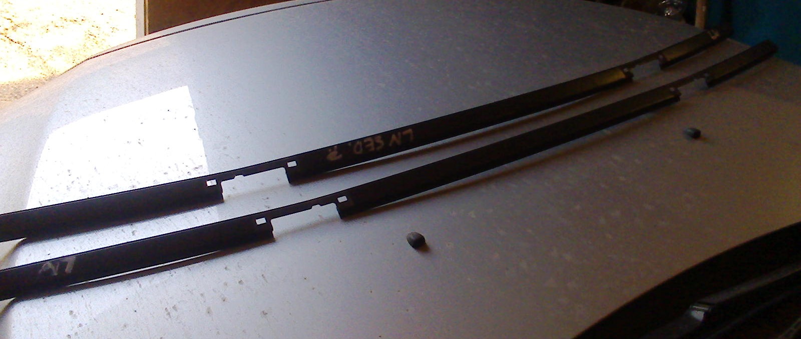 Аэробоксу быть. Штатная подготовка под рейлинги. №1 — Mitsubishi Lancer ...