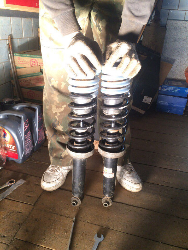 10.Eibach Pro-Kit. — BMW 5 series (E34), 2,5 л, 1993 года | своими ...