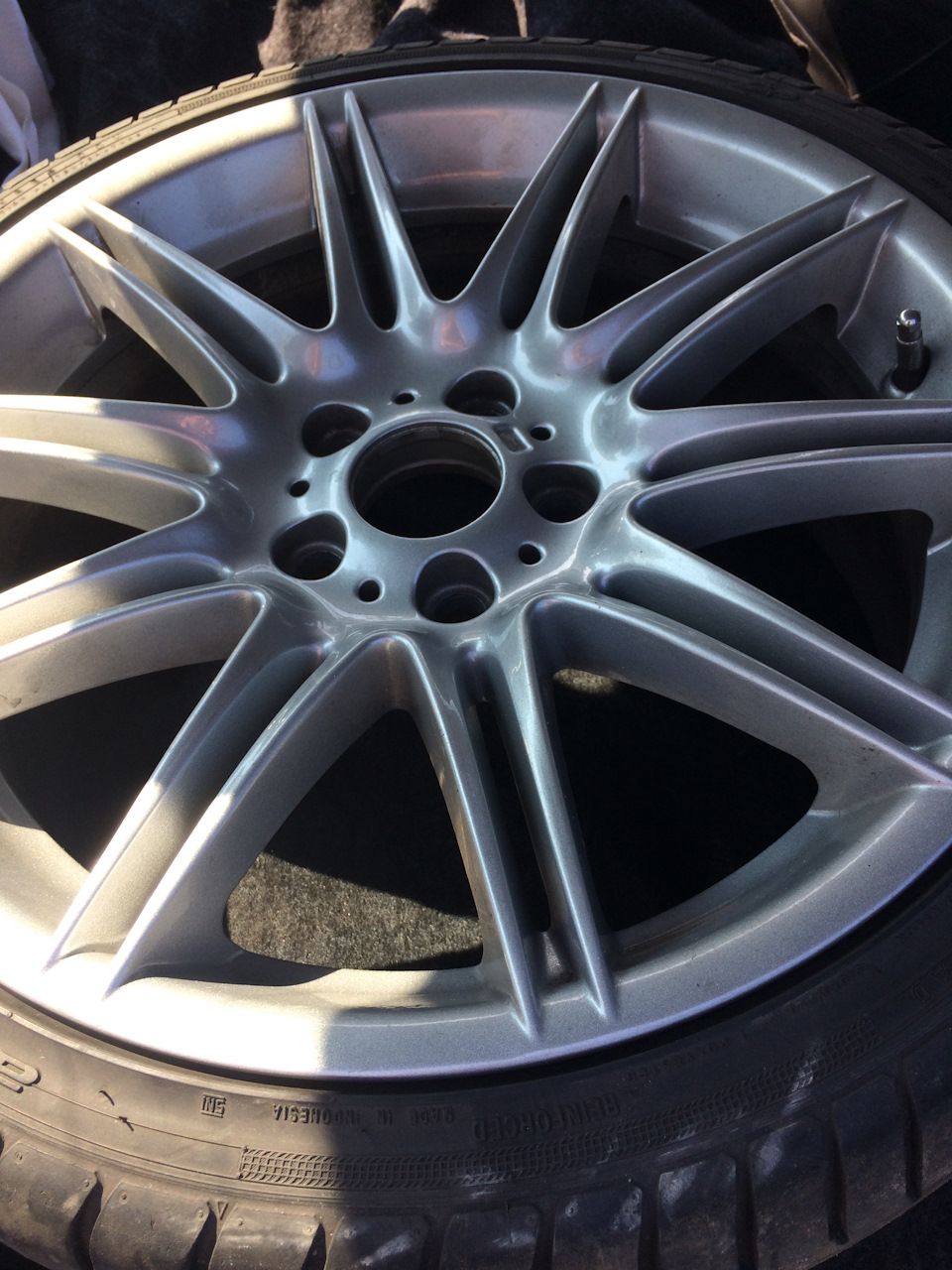 Наконец то новые диски, 225 стиль R19. — BMW 3 series (E46), 3 л, 2004 ...