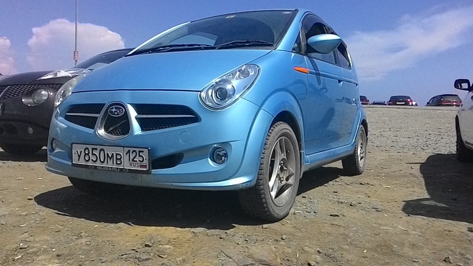 К 155 летию Владивостока готова:) — Subaru R2, 0,7 л, 2004 года ...