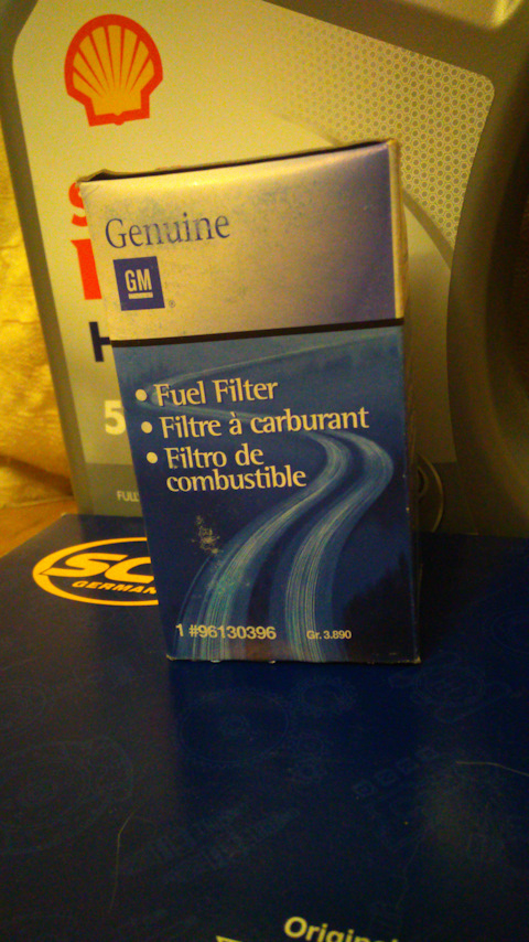 96130396 Фильтр топливный GM | Запчасти на DRIVE2