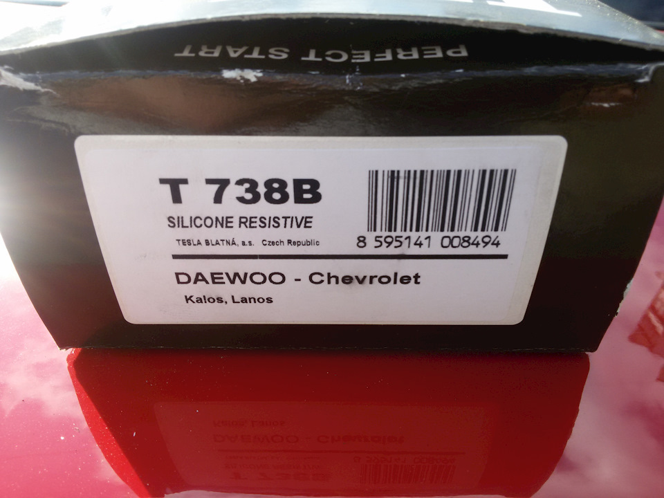 T738B Провода высоковольтные DOHC Шевроле, Авео, Ланос TESLA | Запчасти ...