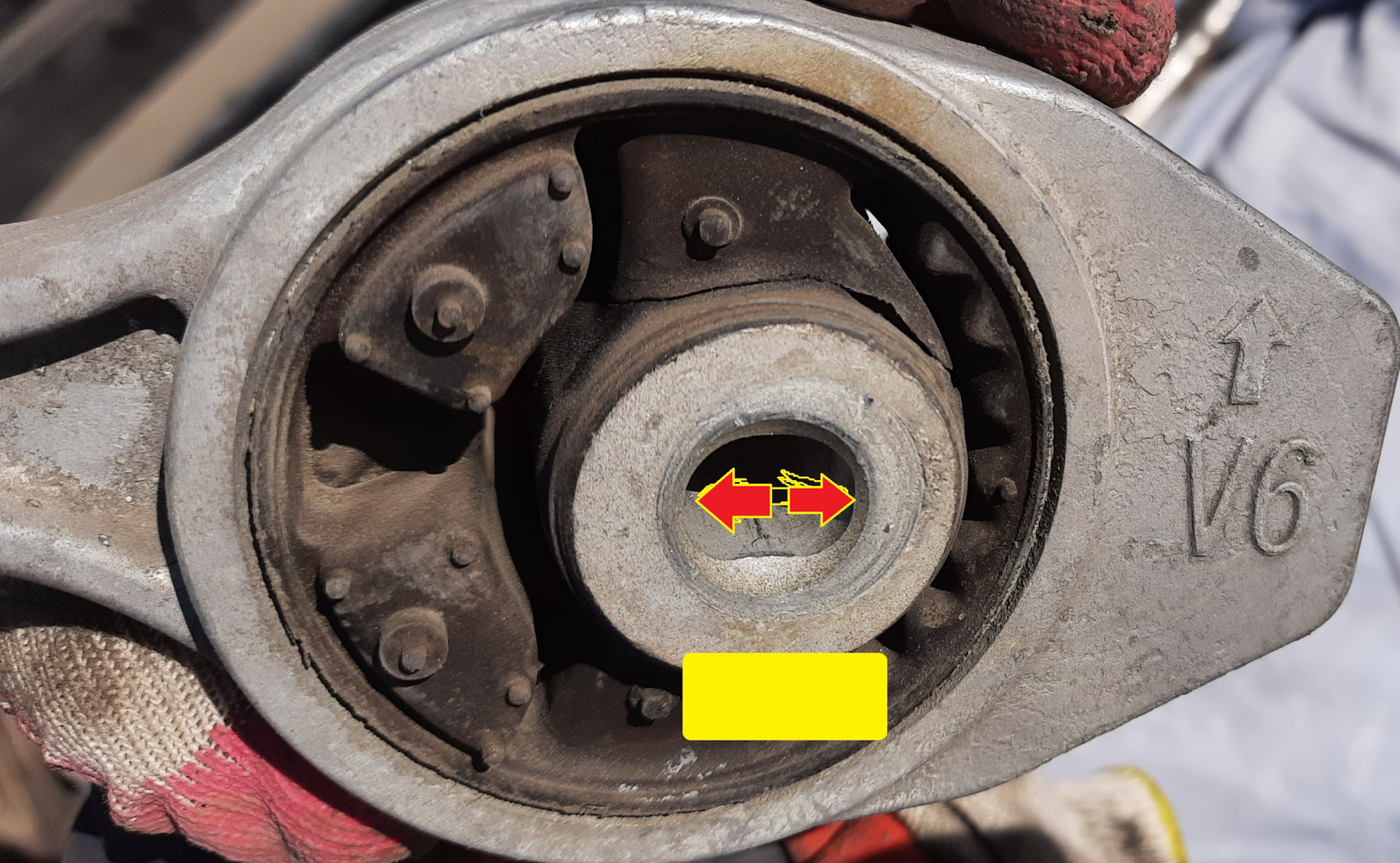 Замена верхней опоры двигателя Infiniti JX35 QX60 — Infiniti JX, 3,5 л ...