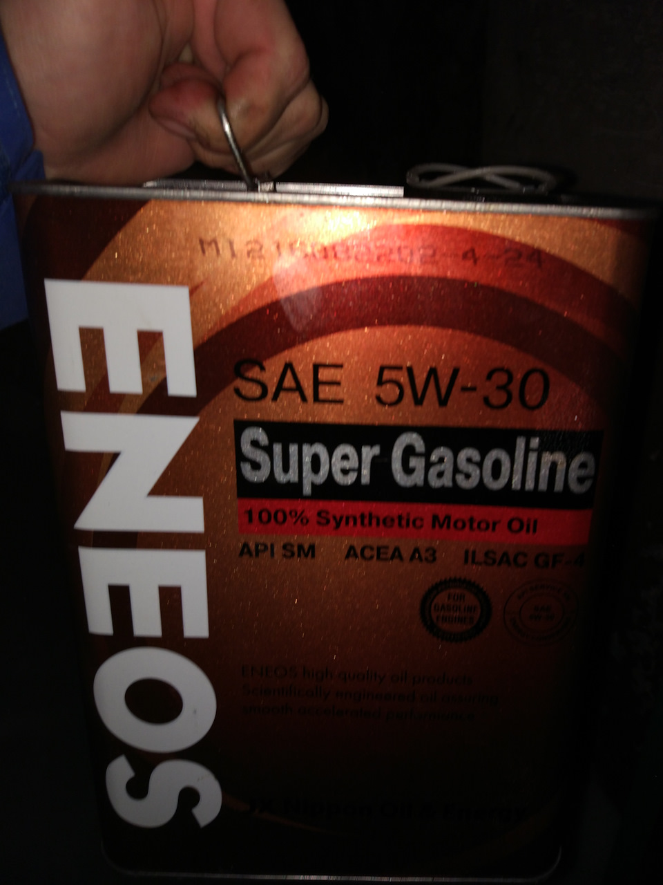 Сменил масло на ENEOS — Subaru Forester (SG), 2 л, 2003 года | расходники | DRIVE2