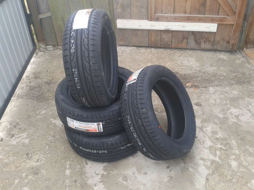 замена резины — Volkswagen Bora, 1,9 л., 1999 года | шины | DRIVE2