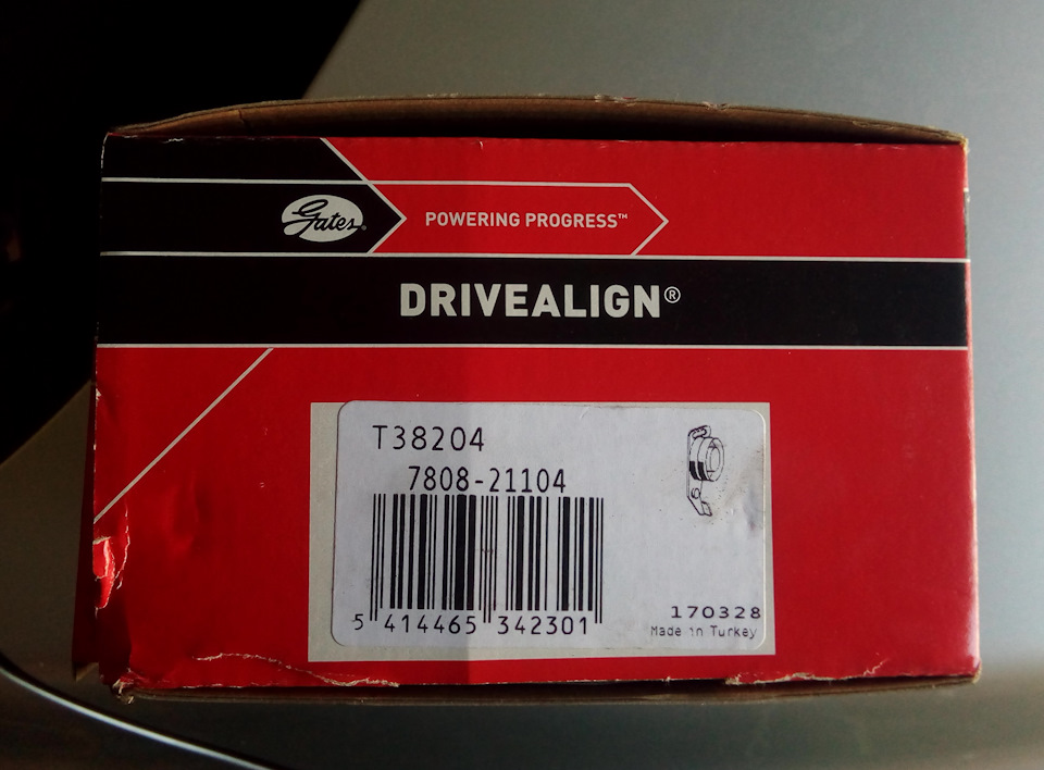 T38204 Ролик натяжной GATES | Запчасти на DRIVE2