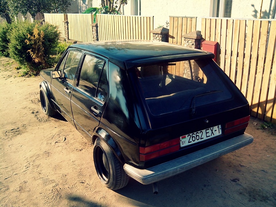 Zender — Volkswagen Golf Mk1, 1982 года | тюнинг | DRIVE2