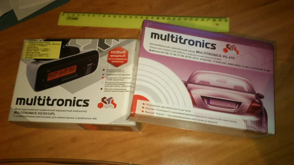 Установка БК Multitronics и парктроника Multitronics — Chevrolet Aveo Sedan (1G), 1,4 л, 2007 ...