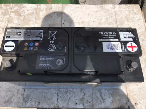 000915105DL Батарея аккумуляторная VAG | Запчасти на DRIVE2