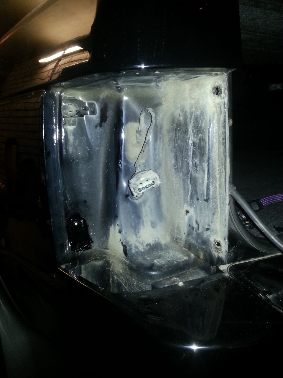 Рестайлинг задних фонарей — Land Rover Range Rover (3G), 4,2 л, 2007 ...