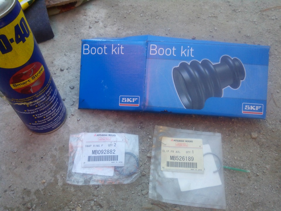 MB526189 Кольцо зажимное передней полуоси Mitsubishi | Запчасти на DRIVE2