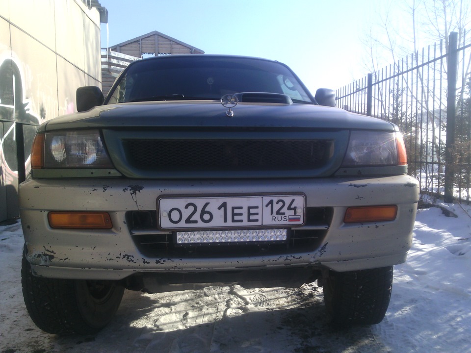 Доп свет — Mitsubishi Challenger, 2,8 л, 1997 года | тюнинг | DRIVE2