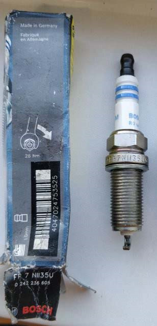 0242236605 Свеча зажигания BOSCH | Запчасти на DRIVE2