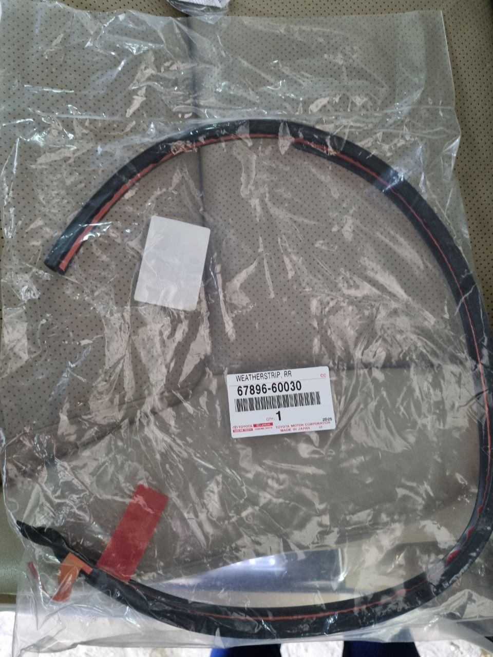 6789660030 Уплотнитель TOYOTA LEXUS | Запчасти на DRIVE2