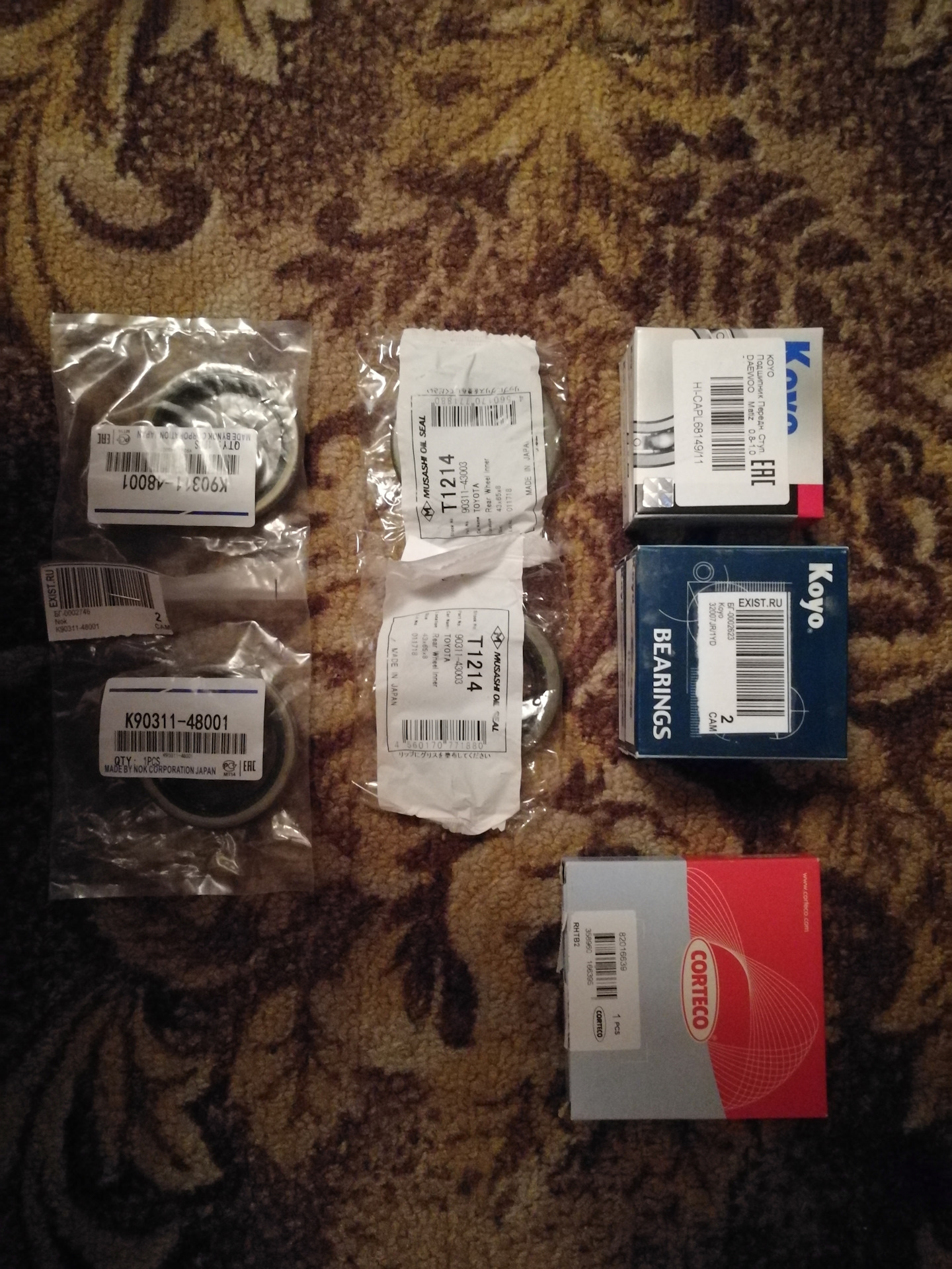 Прикупил чуть чуть з/ч — Toyota Crown (S140), 2,5 л, 1992 года | своими ...