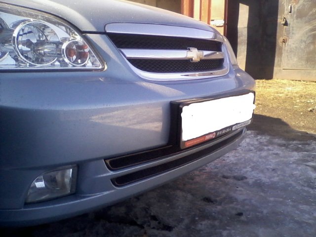 Сетка в бампер — Chevrolet Lacetti SW, 1,6 л, 2011 года | аксессуары ...