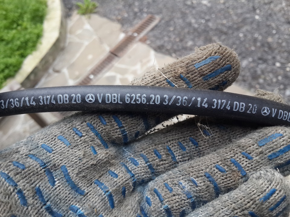 #79 Замена трубки привода блокировки дифференц.зад.мост. — Mercedes ...