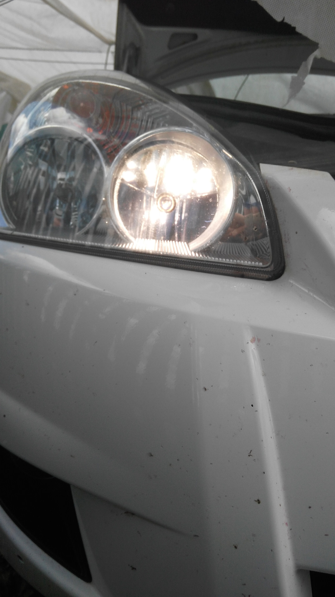 Н15 White дхо — Lada Приора седан, 1,8 л, 2015 года | электроника | DRIVE2
