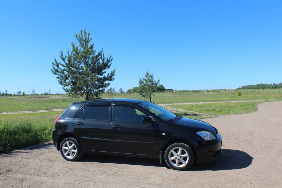 Тёплые фотки:) — Toyota Corolla (120), 1,4 л, 2005 года | фотография ...