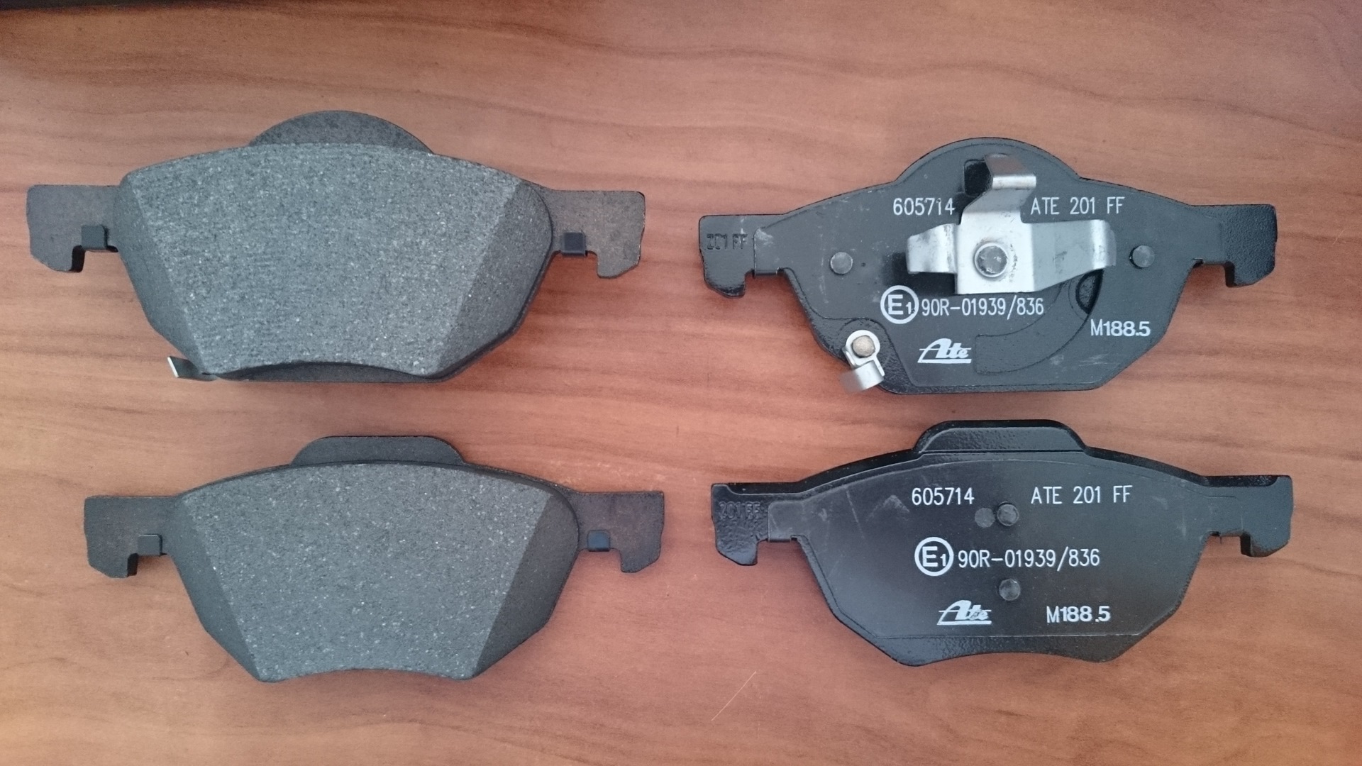 Hankook Frixa S1E101 vs Ate 13.0460-5714.2 — Honda Accord (7G), 2,4 л ...