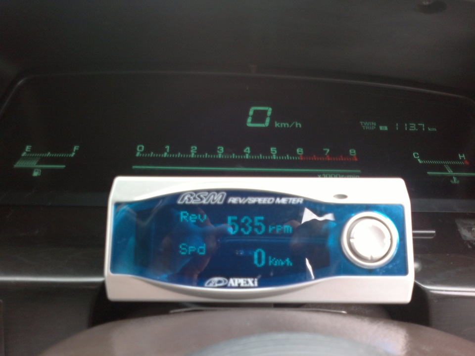 Куплено, установлено и подключено Apexi RSM — Toyota Mark II (80), 2 л, 1990 года | тюнинг | DRIVE2