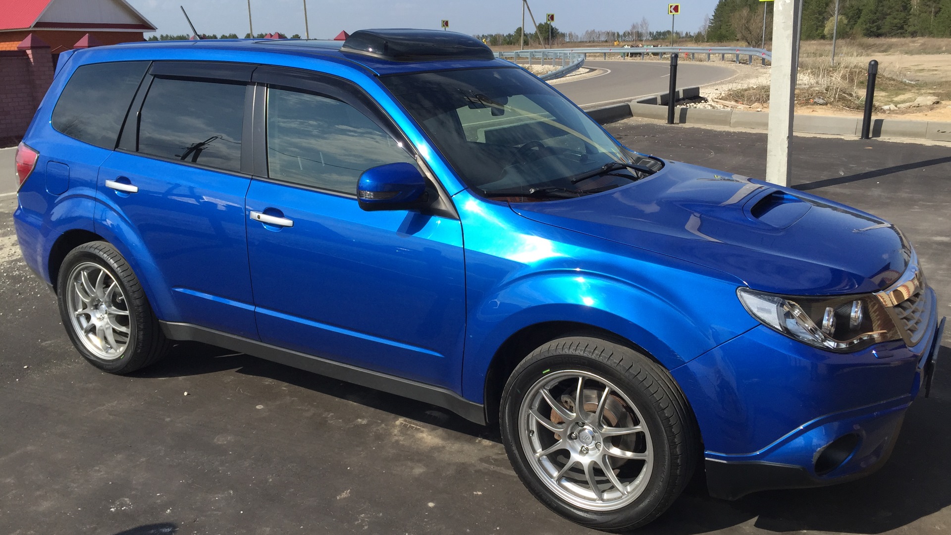 Subaru Forester (SH) 2.5 бензиновый 2012 | Blue Mica 2.5 Sti tS на DRIVE2
