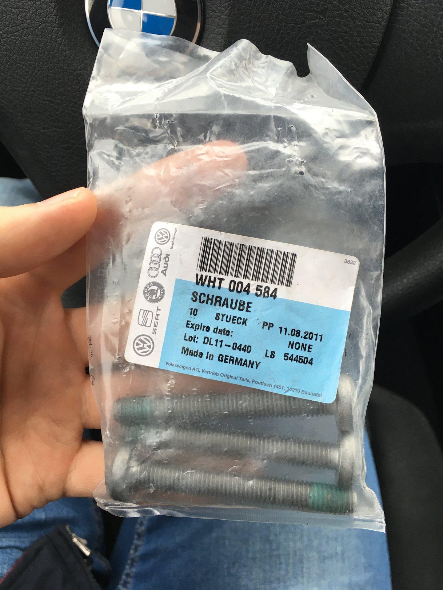 Замена винтов рулевой рейки, турбина. — BMW 1 series (F20), 1,6 л, 2012 ...