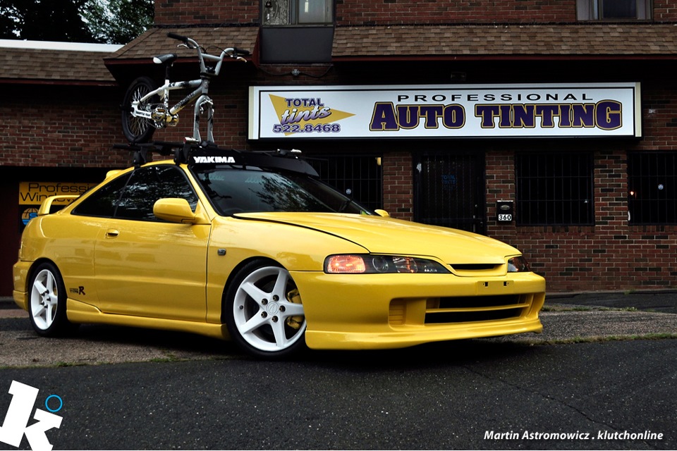 Запилил бампер от спек98 с накладками — Honda Integra Type R (DC2), 1,8 ...