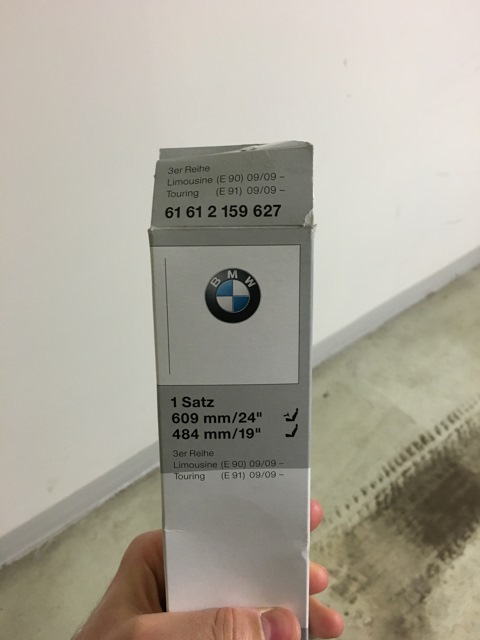 61612159627 Щетки стеклоочистителя BMW | Запчасти на DRIVE2