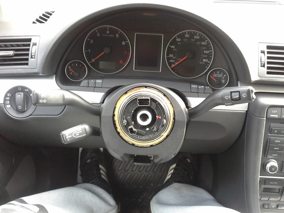 S4 — руль . — Audi A4 (B7), 2 л, 2008 года | стайлинг | DRIVE2