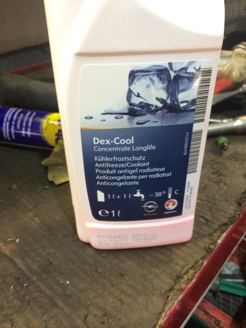 Замена помпы, светодиодов в габаритах и ламп в птф — Opel Corsa D, 1,4 ...