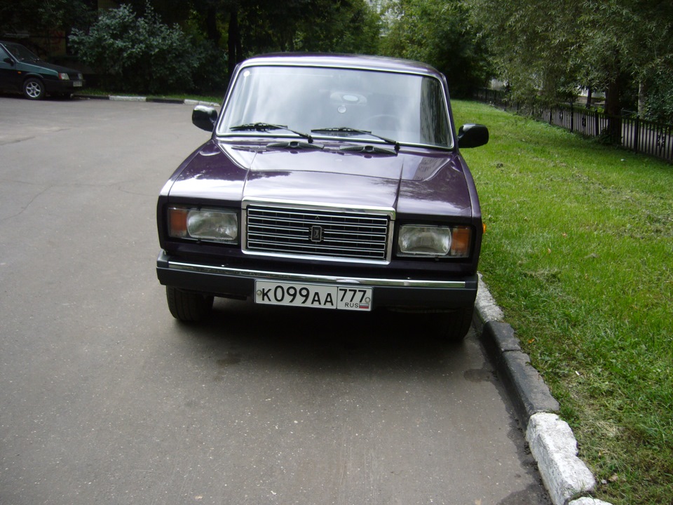 Снятие и постановка на учет (номера новой серии 777) — Lada 2107, 1,5 л ...