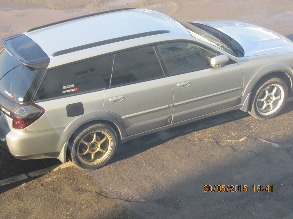 Порвал колесо — Subaru Outback (BP), 3 л, 2004 года | поломка | DRIVE2