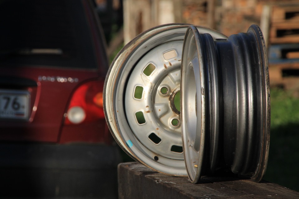 Новые диски (разварки на Matiz). — Daewoo Matiz (M100, M150), 0,8 л ...