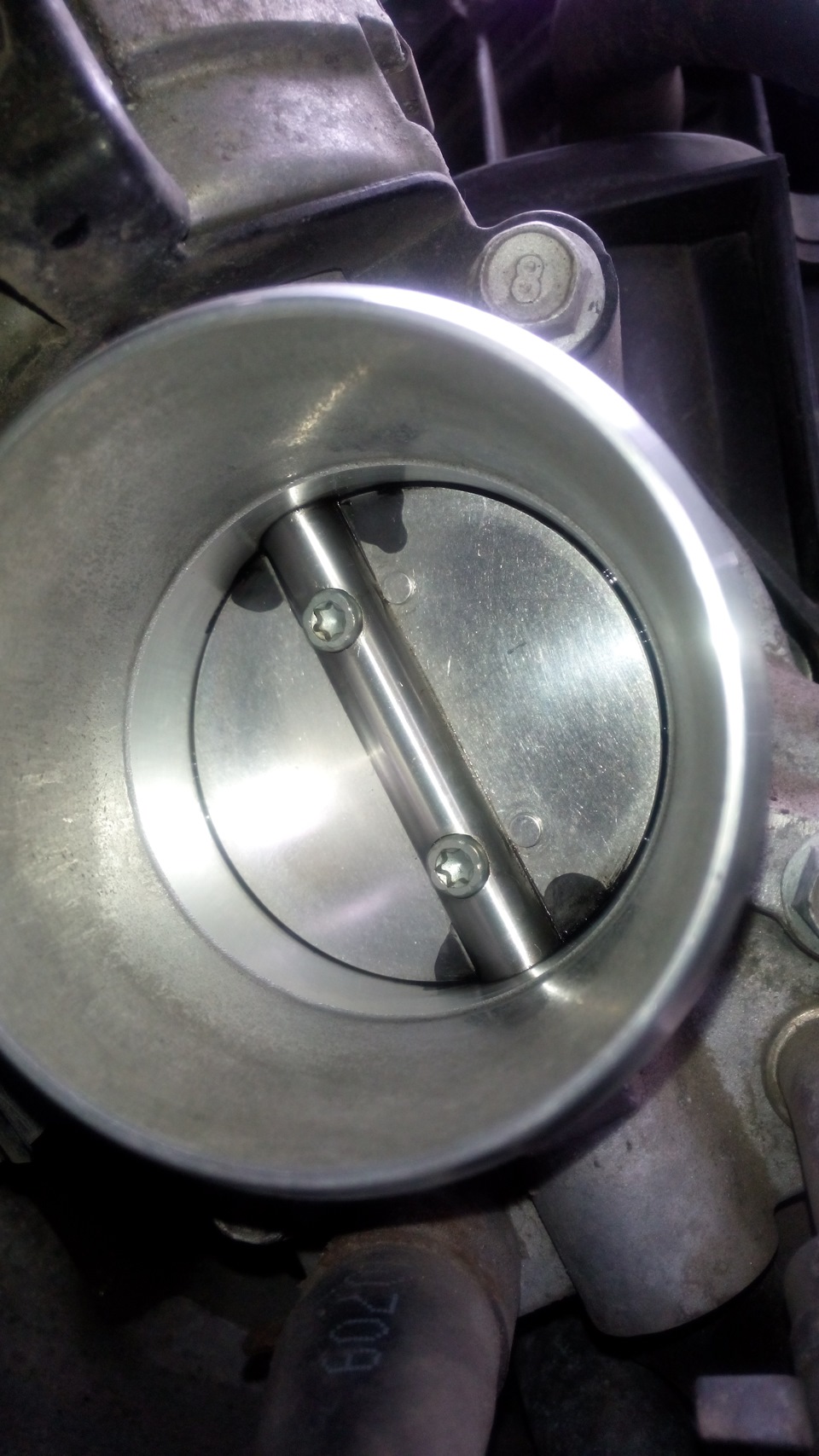 Чистка дроссельной заслонки Kia CEED SW FL — KIA Ceed SW (1G), 1,6 л ...