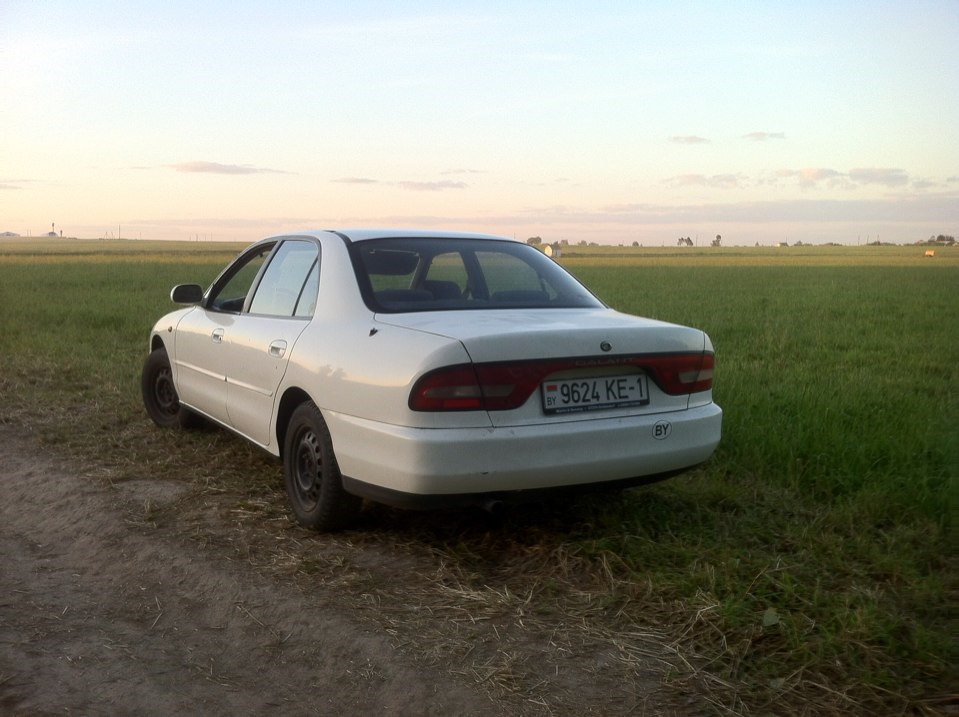 За городом — Mitsubishi Galant (7G), 2 л, 1993 года | покатушки | DRIVE2