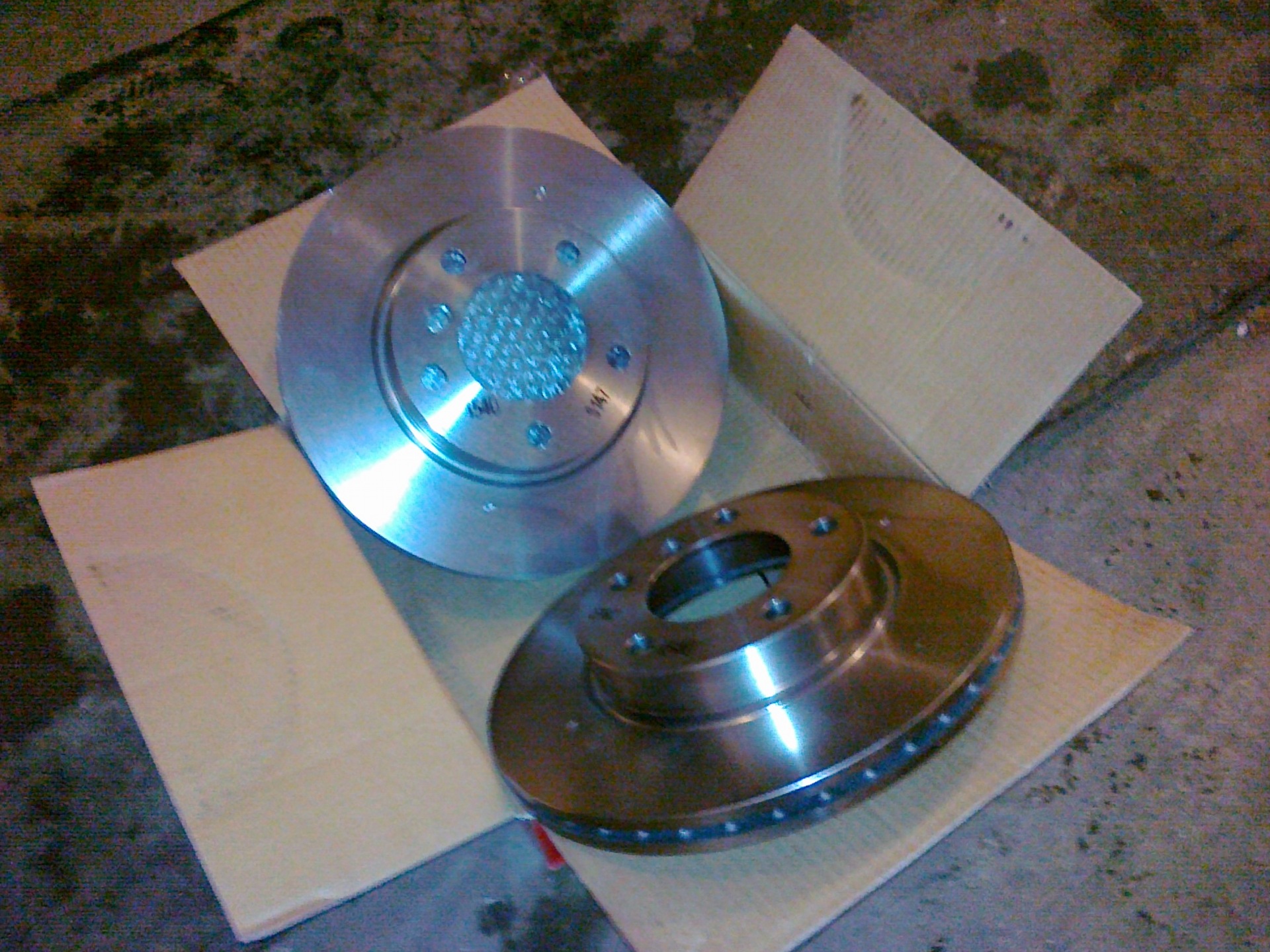 Пришли тормозные диски Brembo — BMW 3 series Coupe (E46), 2,2 л, 2000 ...