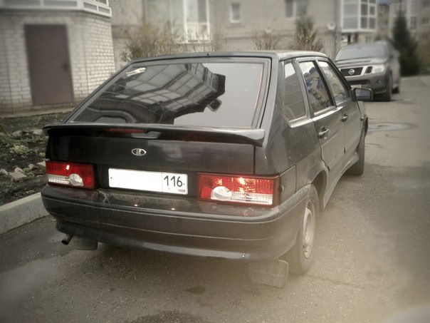 Новые задние фары — Lada 2114, 1,5 л, 2008 года | стайлинг | DRIVE2