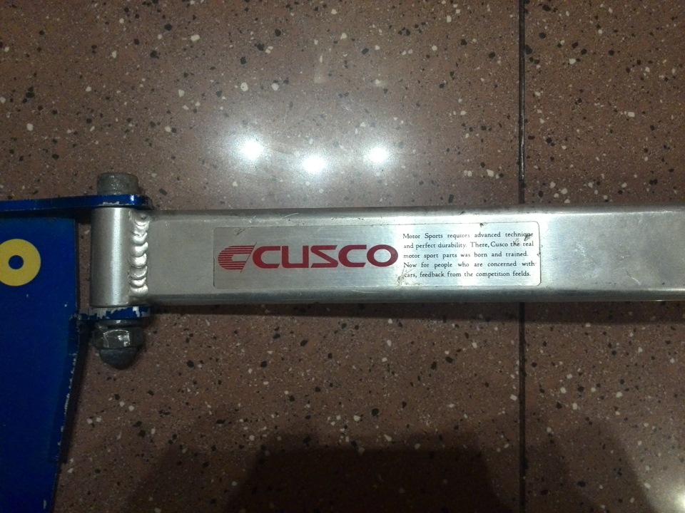 Прикупил распорку CUSCO — Subaru B4 (BE), 2 л, 1999 года | аксессуары ...