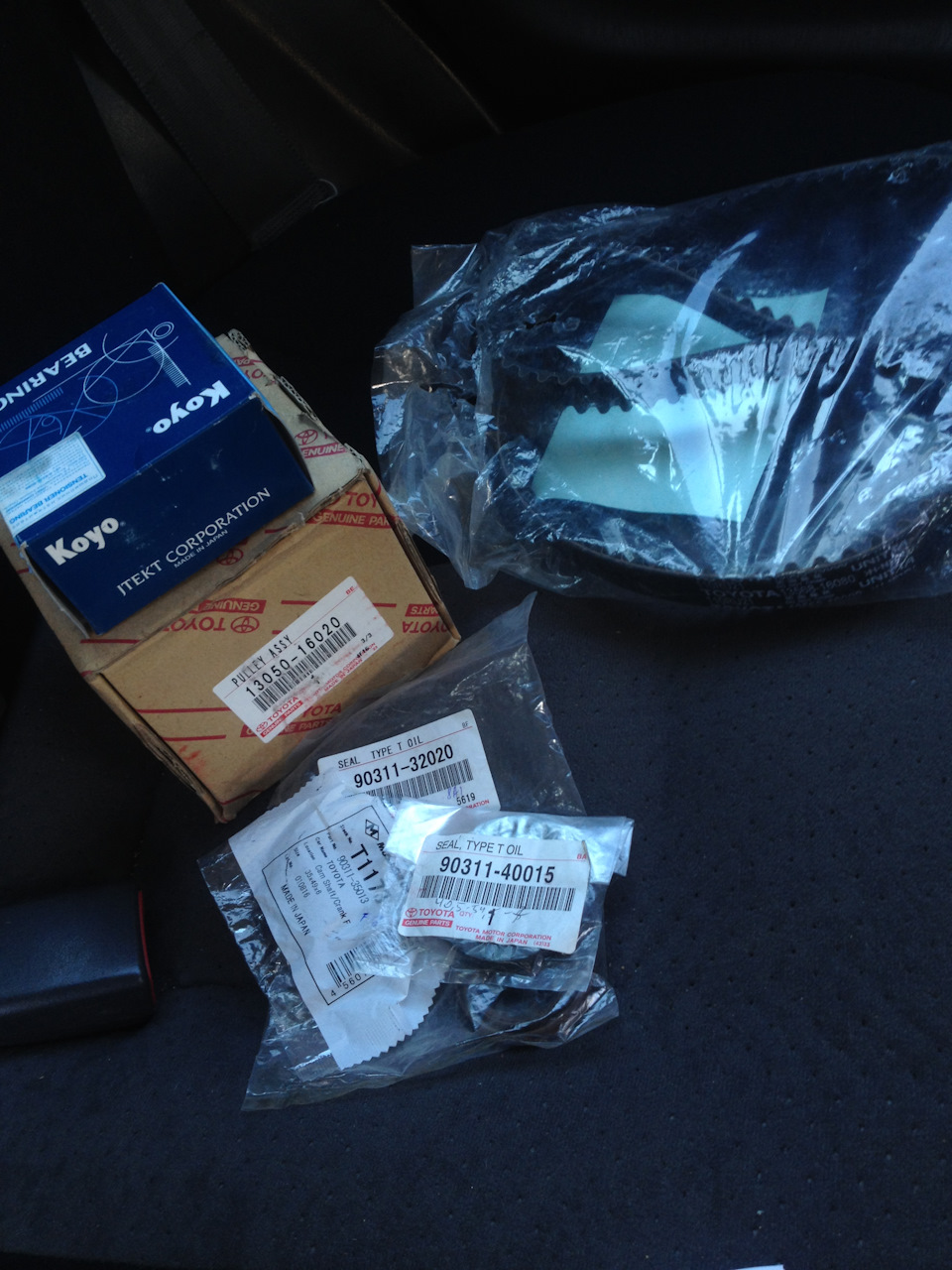 Замена муфты и по мелочи — Toyota Corolla (100), 1,6 л, 1998 года ...