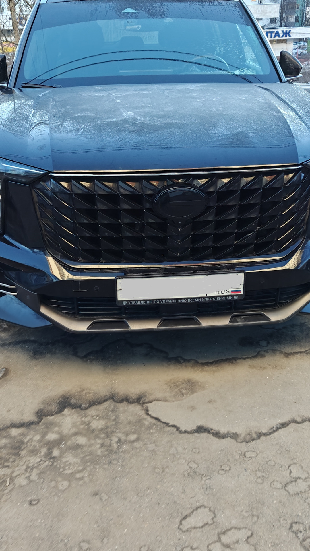 Антихром решетки — GAC GS8 (2G), 2 л, 2023 года | своими руками | DRIVE2