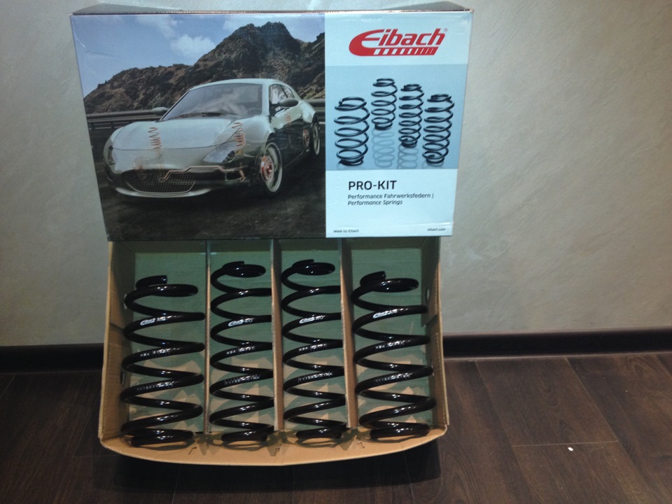 Выбор: Eibach Pro-kit или Eibach Sportline — Audi A4 (B8), 1,8 л, 2011 года | тюнинг | DRIVE2