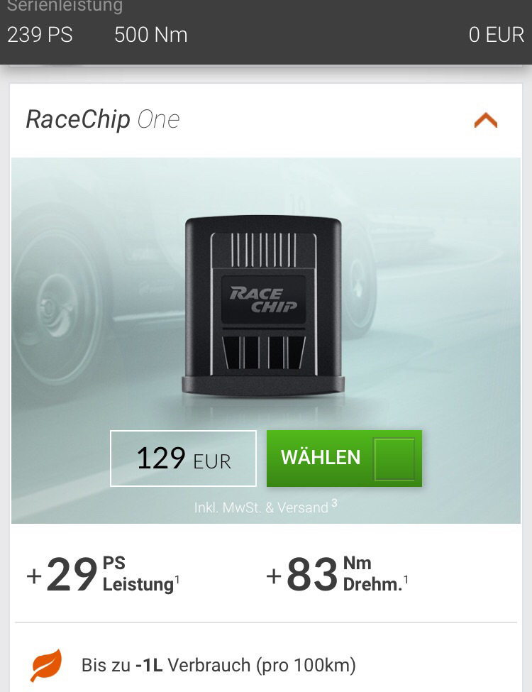 RaceChip one — Audi A6 Avant (C6), 3 л, 2009 года | тюнинг | DRIVE2