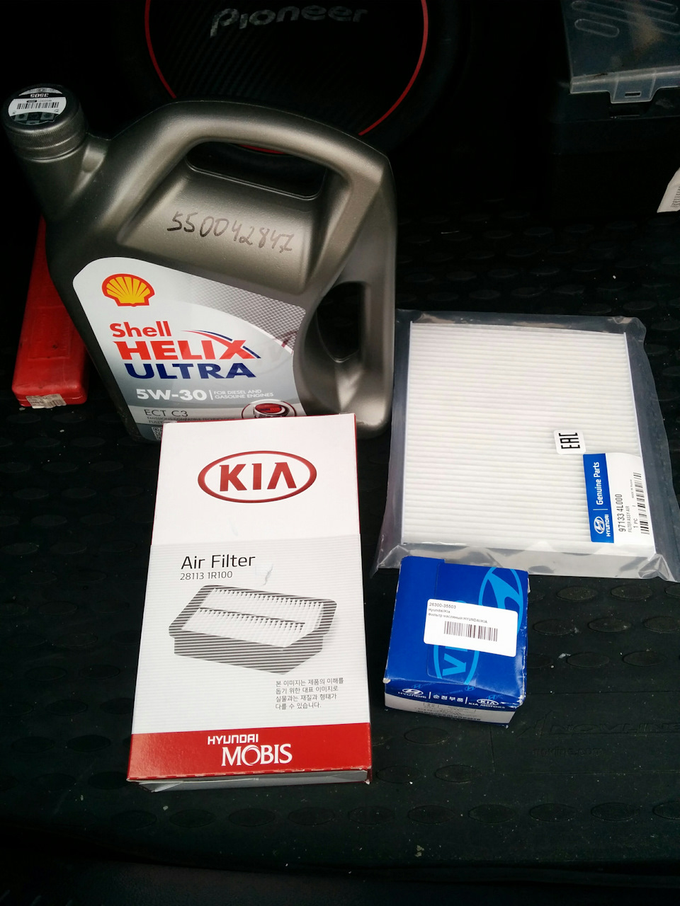 550042847 Масло моторное синтетическое 4л — Helix Ultra ECT C3 5W30 SN ...