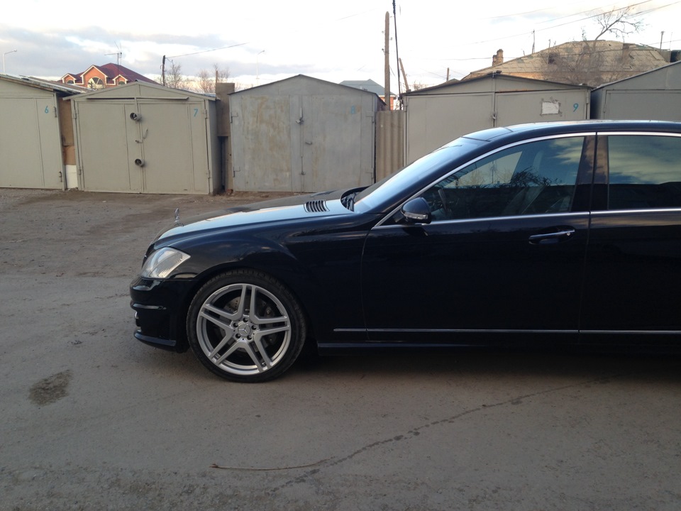 Поставил наконец то R20 AMG — Mercedes-Benz S-Class (W221), 5,5 л, 2007 ...