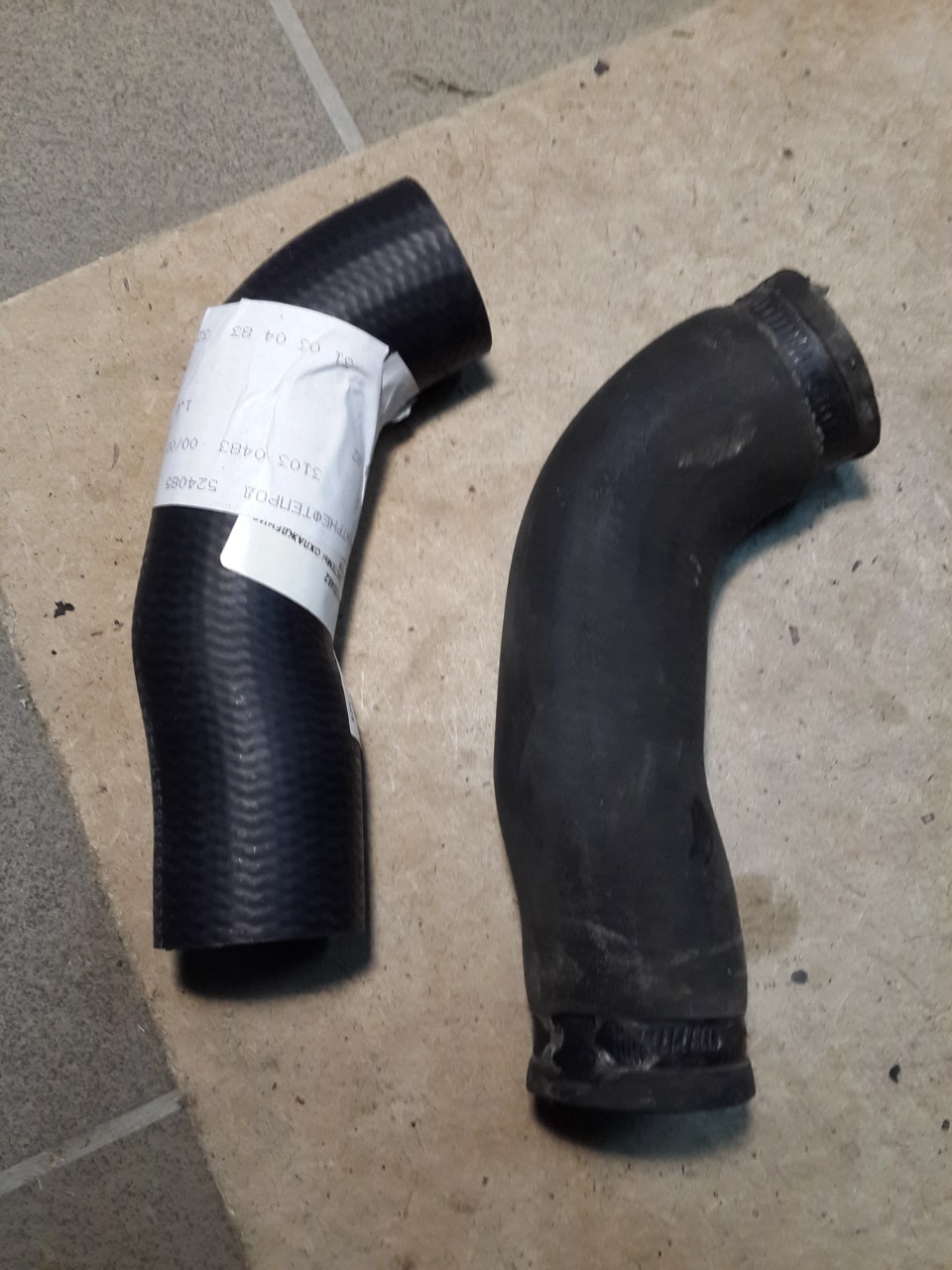 #42 Замена патрубков системы охлаждения А4635010682 — Mercedes-Benz G ...