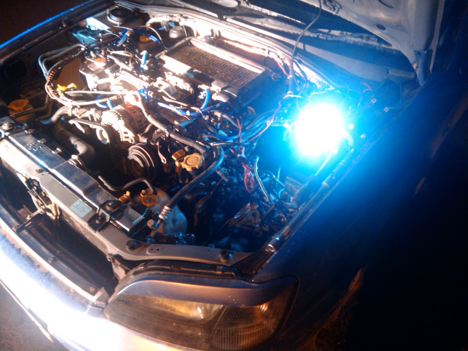 замена свечей на ej206tt не ссать все просто)) — Subaru Legacy (BE/BH ...