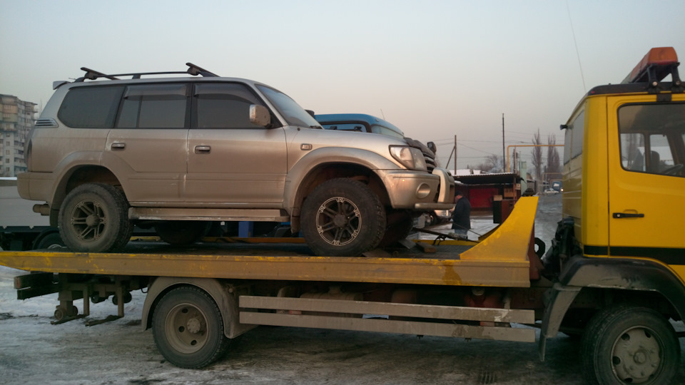 Турбина — Toyota Land Cruiser Prado 90-series, 3 л, 1998 года | поломка ...